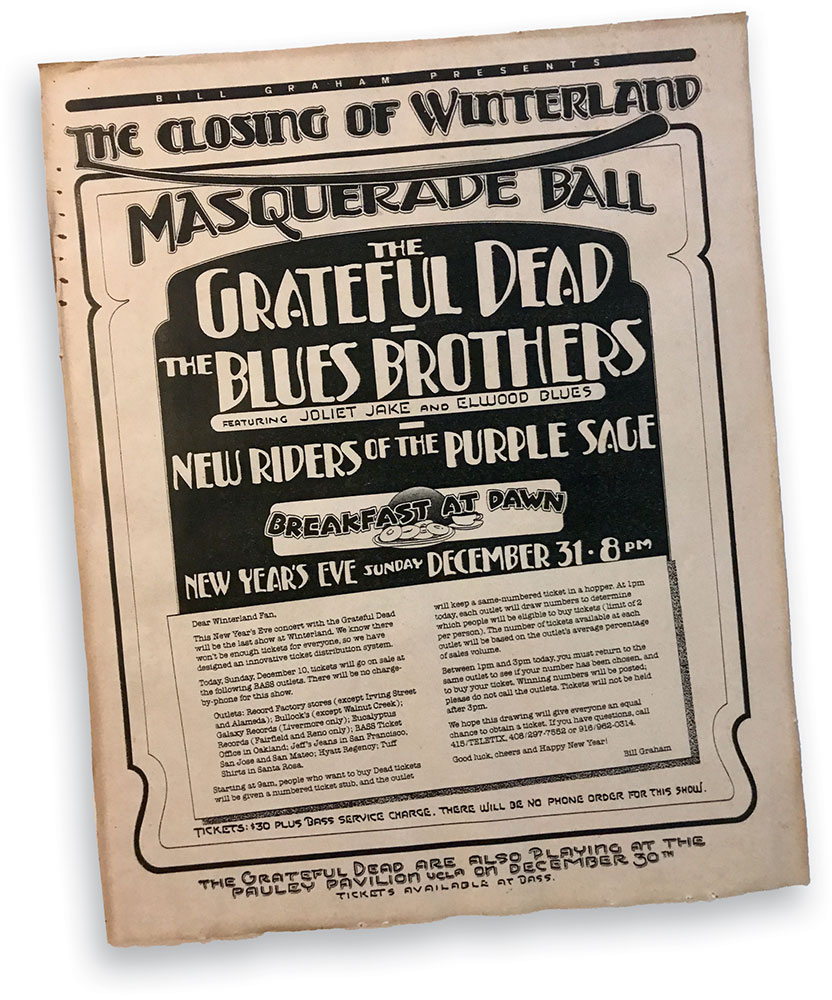 THIS OLD BUILDING: The Closing of Winterland – SFVisuals